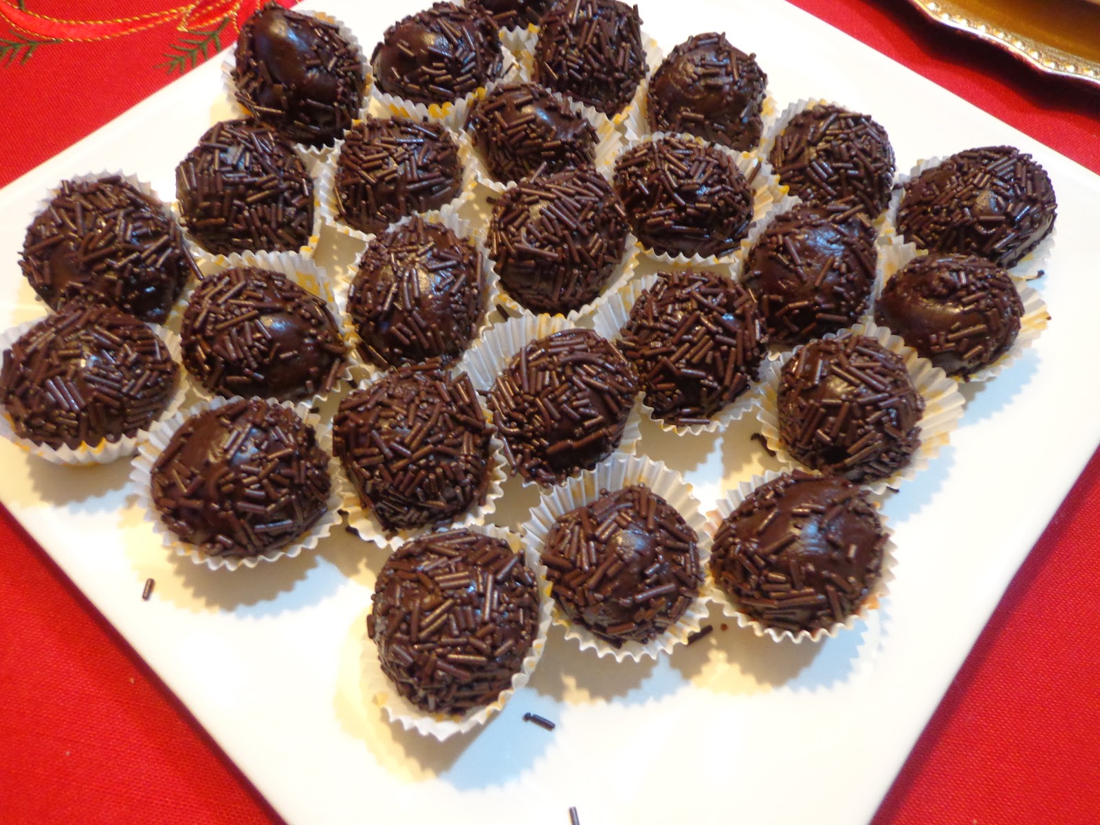 Prato Caseiro: Brigadeiros