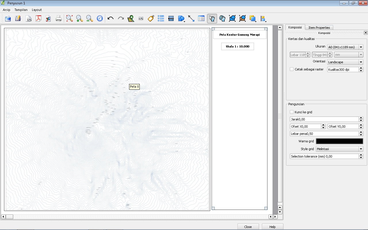 Membuat Peta Kontur Dengan Data SRTM | Catatan Pendaki Gunung