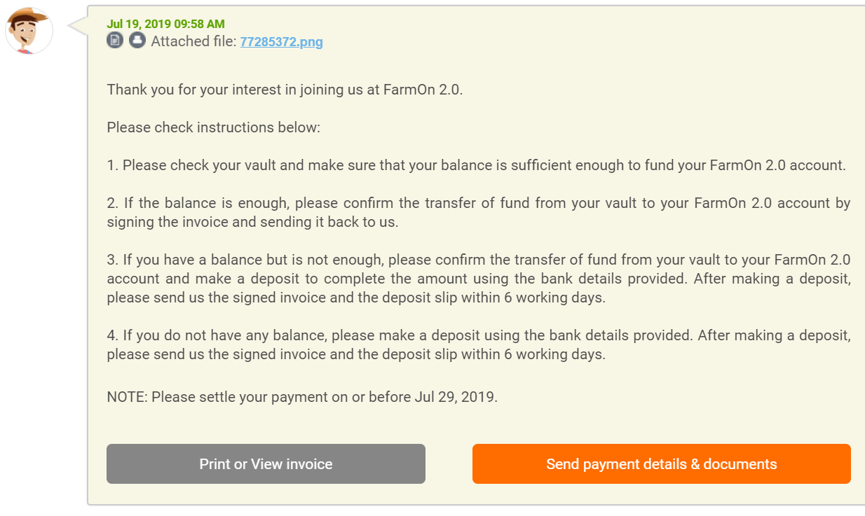 Dropped like a Hatputito: FarmOn | Investing in 2.0 Dropped like a Hatputito: FarmOn | Investing in 2.0