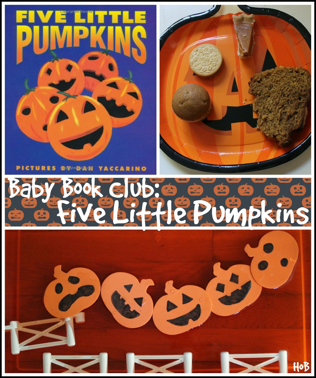 House of Burke: Baby Book Club - Five Little Pumpkins