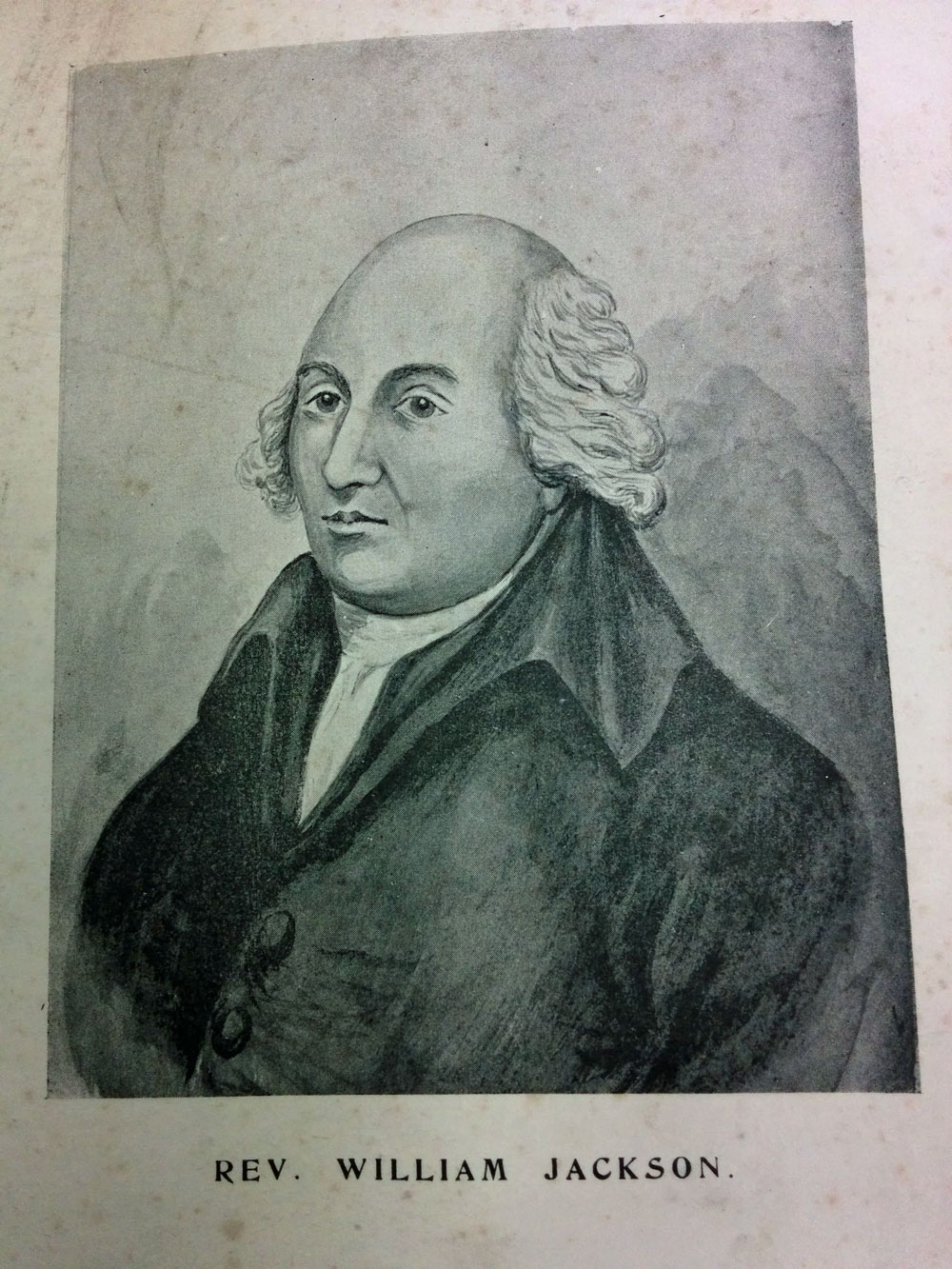 The Silver Bowl: Richard Jackson father of Rev. William JACKSON (1737-1795)