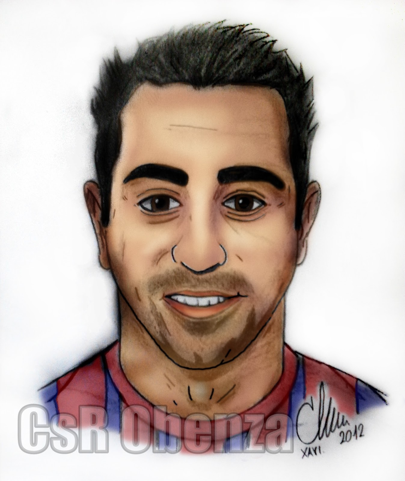 Xavi Drawing