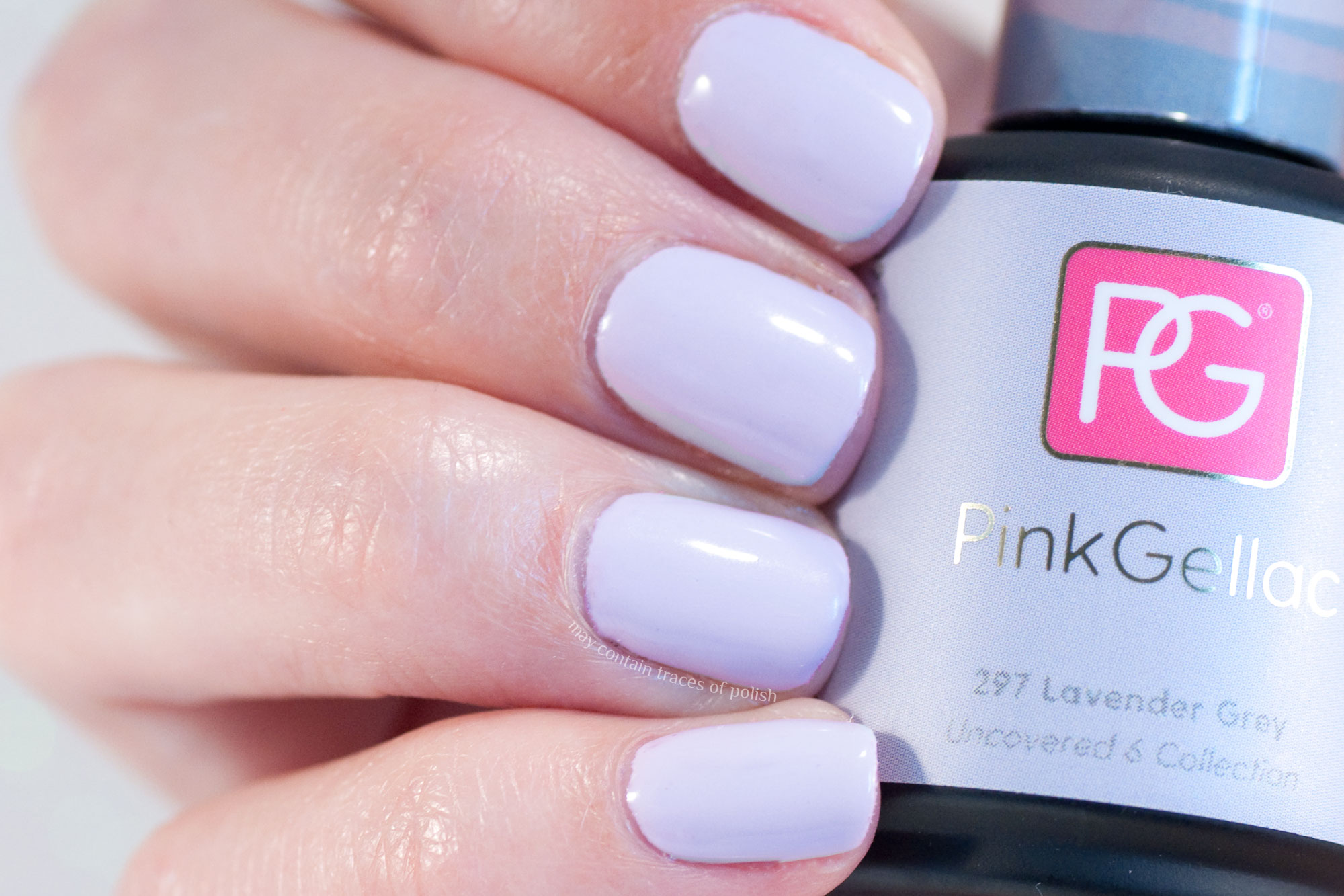 Pink Gellac Uncovered 6 Collection Swatches - May contain traces of polish