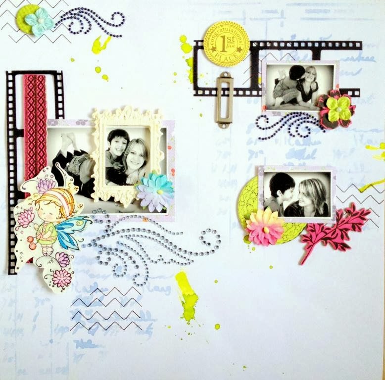 Some tips for a scrapbook layout - Whimsy Inspirations Blog