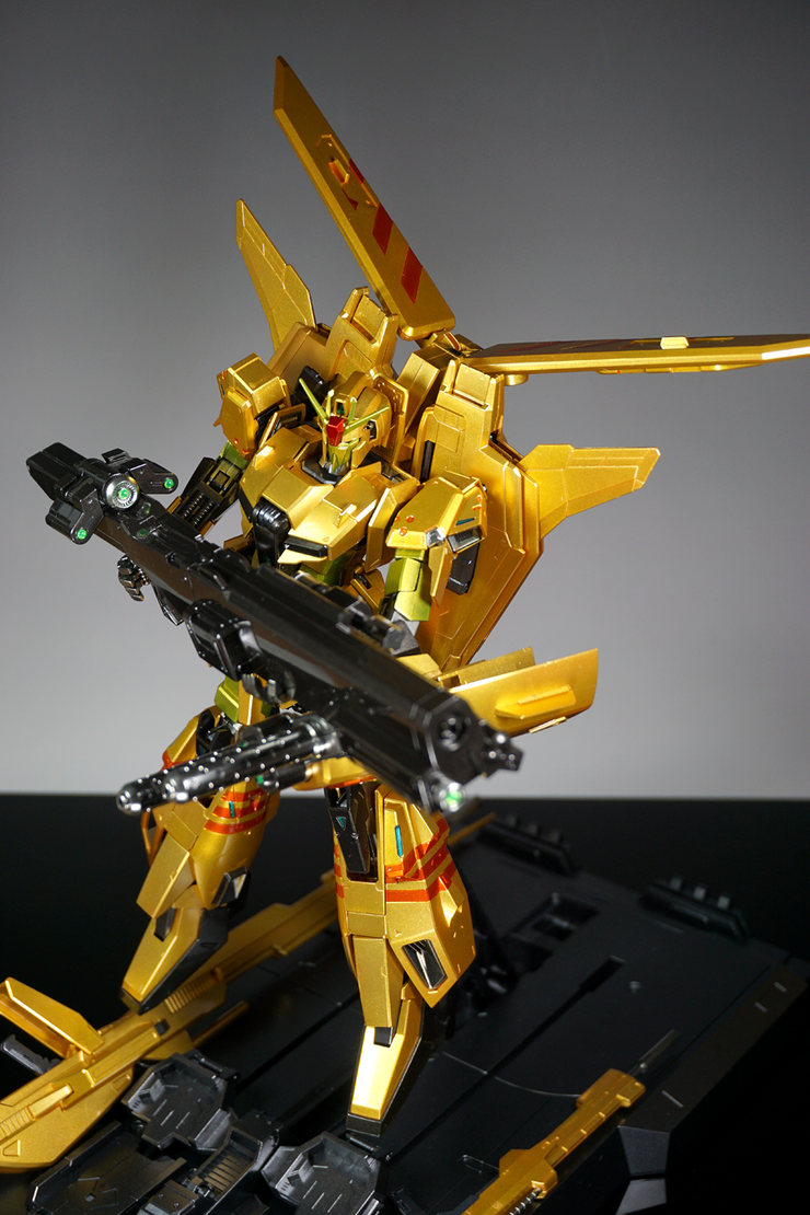 GUNDAM GUY: MG 1/100 Zeta Grey Gold Ver. - Painted Build
