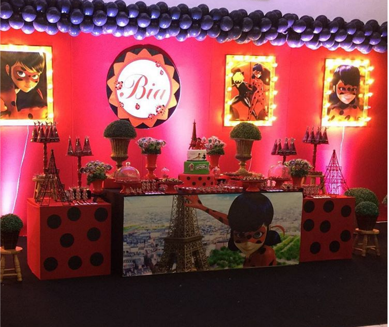 Resultado de imagen para fiesta de lady bug | Festa infantil ladybug ...