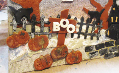 BOO! Halloween Wall Panel