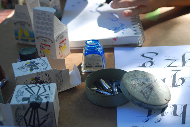 mamascout: exploration lab:: calligraphy