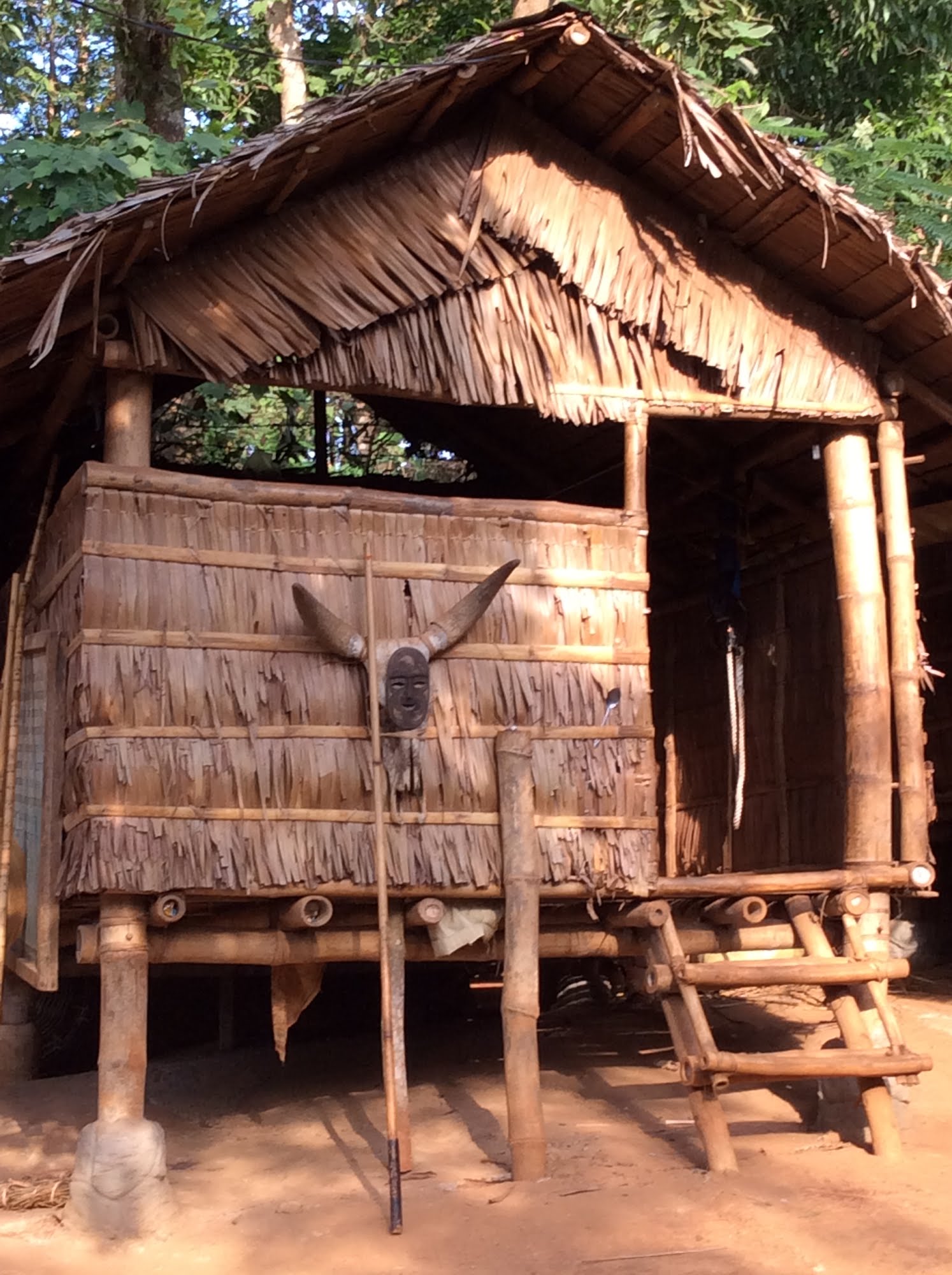 Replica of a Tribal House on Palawan Island