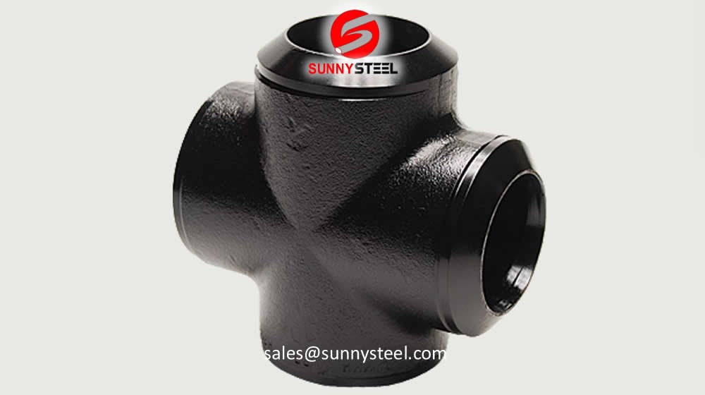 Pipe cross-Weldable components