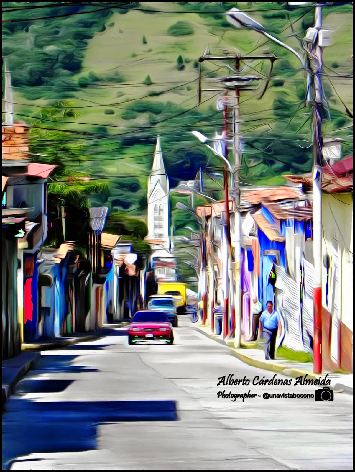 Una Vista a Boconó: Av. Monseñor Jáuregui