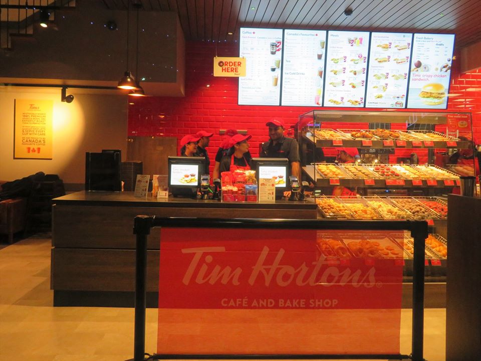 Martin Brookes Oakham: UK's largest Tim Hortons Cafe and Bake Shop ...