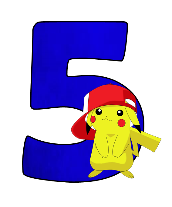 Kits imprimibles gratis : Abecedario Pikachu