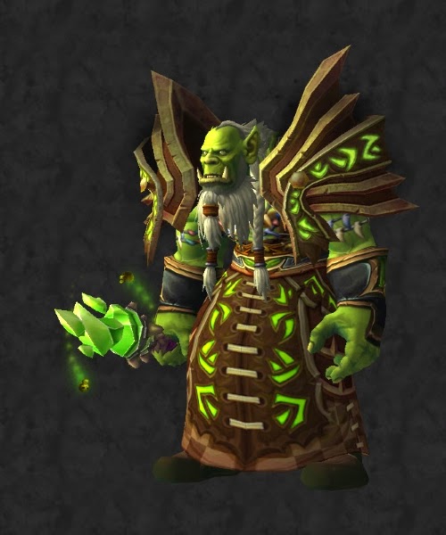 World Of Mogcraft Orc Warlock