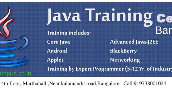 Infocampus: Java course in bangalore