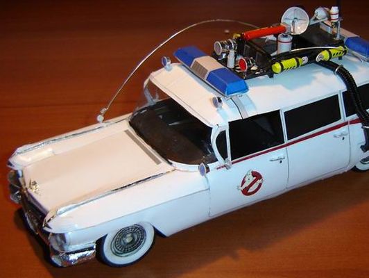 Ghostbusters Ecto 1 Paper Car - by Paper Inside - Carro Dos Caça ...