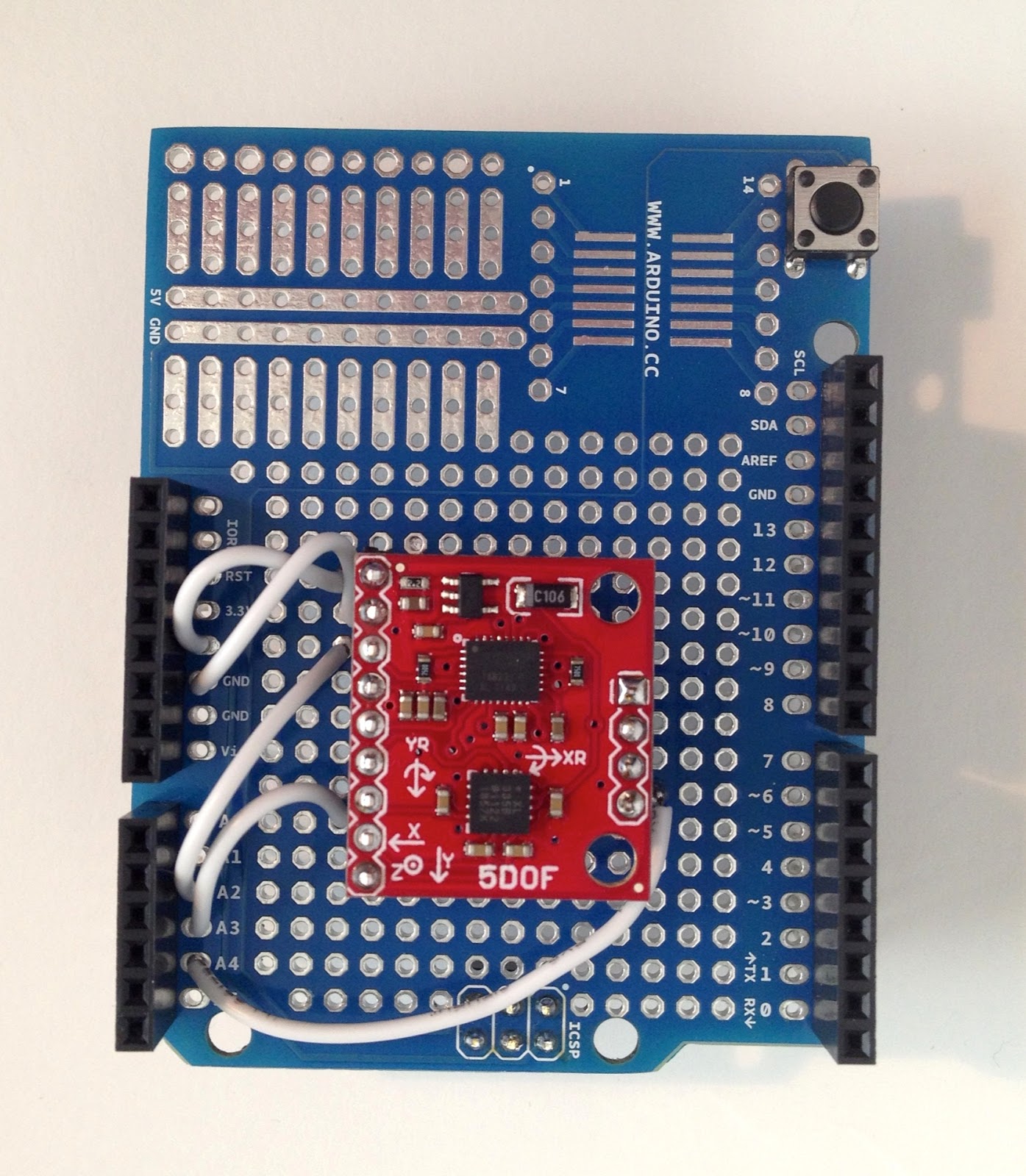 RoboSlave: Balancing Bot Arduino Shield Stack RoboSlave: Balancing Bot Arduino Shield Stack