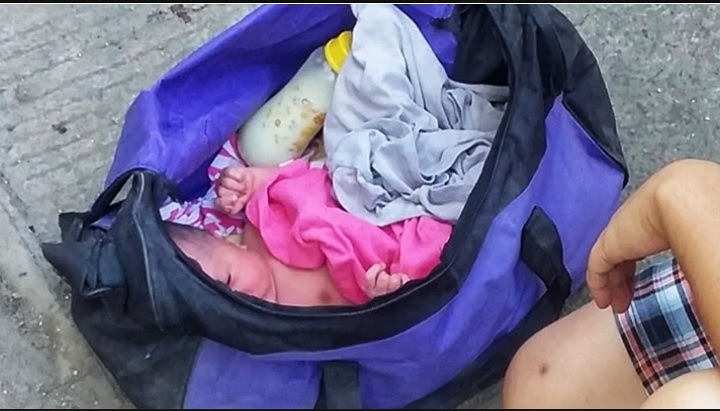 Bagong silang na sanggol, isinilid sa bag at iniwan sa tapat ng isang bahay sa Cavite ~ PINOY ...