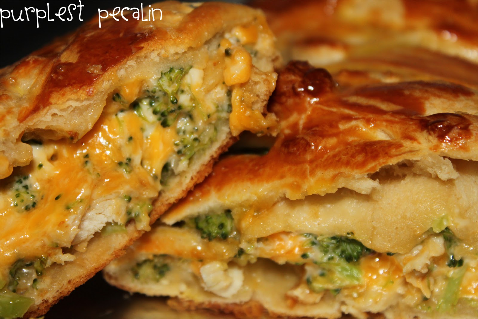 Purplest Pecalin: Chicken Broccoli Cheddar Braid