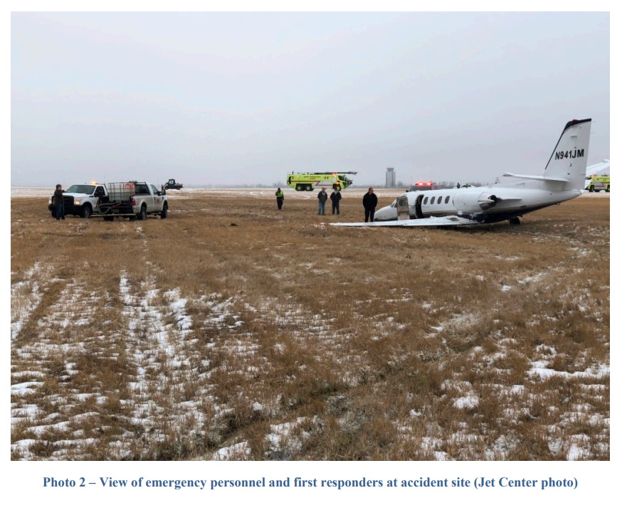 Kathryn's Report: Cessna 550 Citation II, N941JM; accident occurred ...