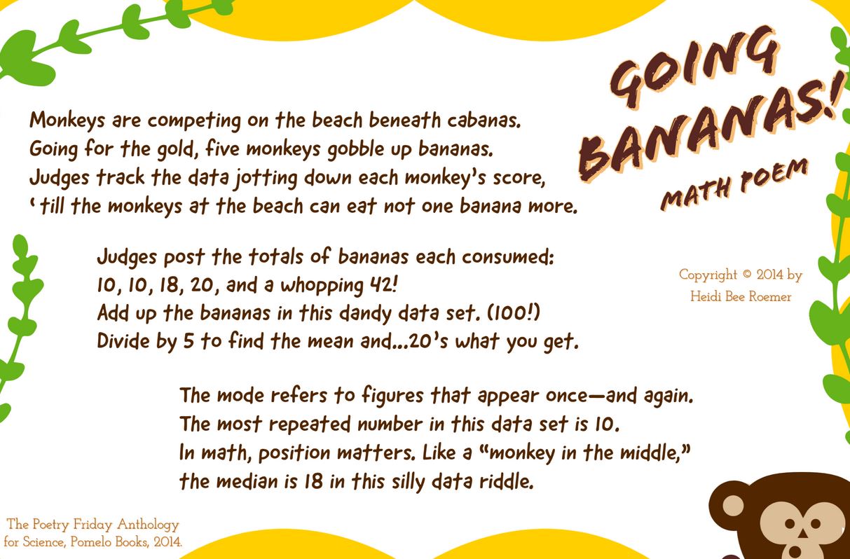 Intersections -- Poetry with Mathematics: Mean, Median, Mode -- and ...