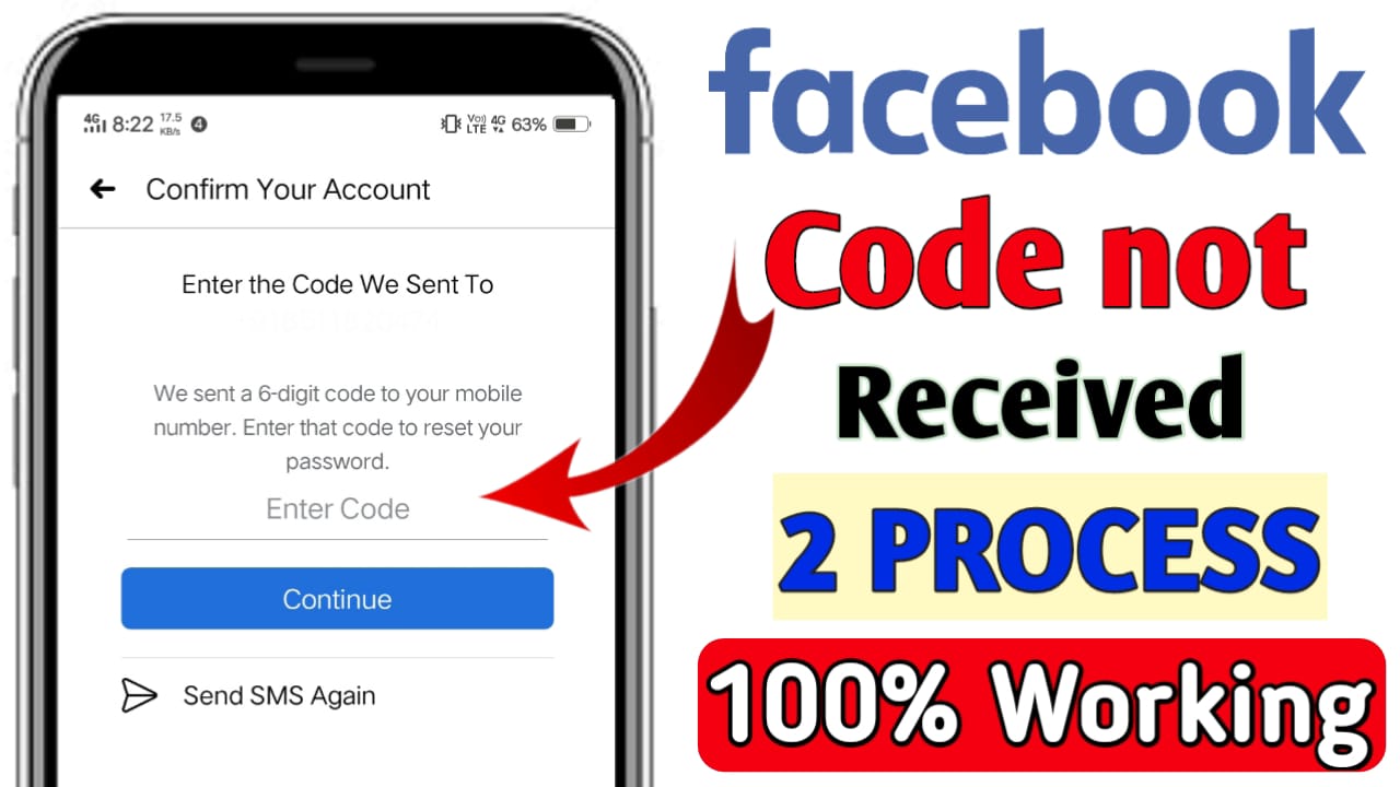 Facebook otp not received - Facebook not sending login code