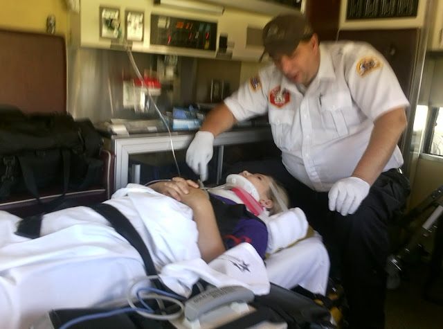Wow, you've got your hands full.: Ambulance ride for Labor day weekend ...