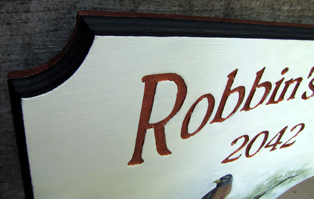 Hand Carved and Gilded House Signs Blog