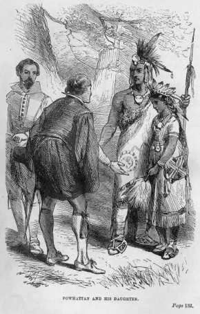 U.S. Timeline: 1608 - John Smith and Pocahontas