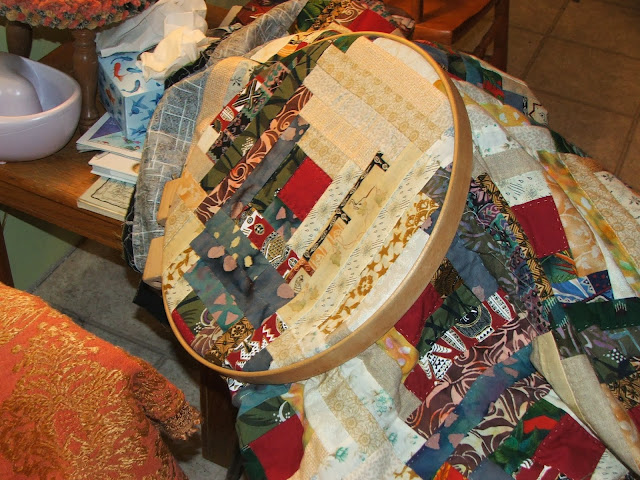 Log Cabin- Hand Stitching Tutorial