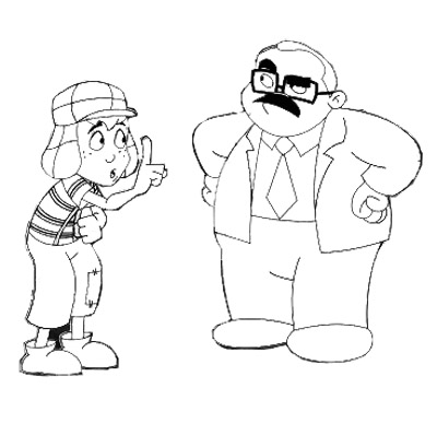 Coloring Pictures Of El Chavo Del 8 Coloring Pages