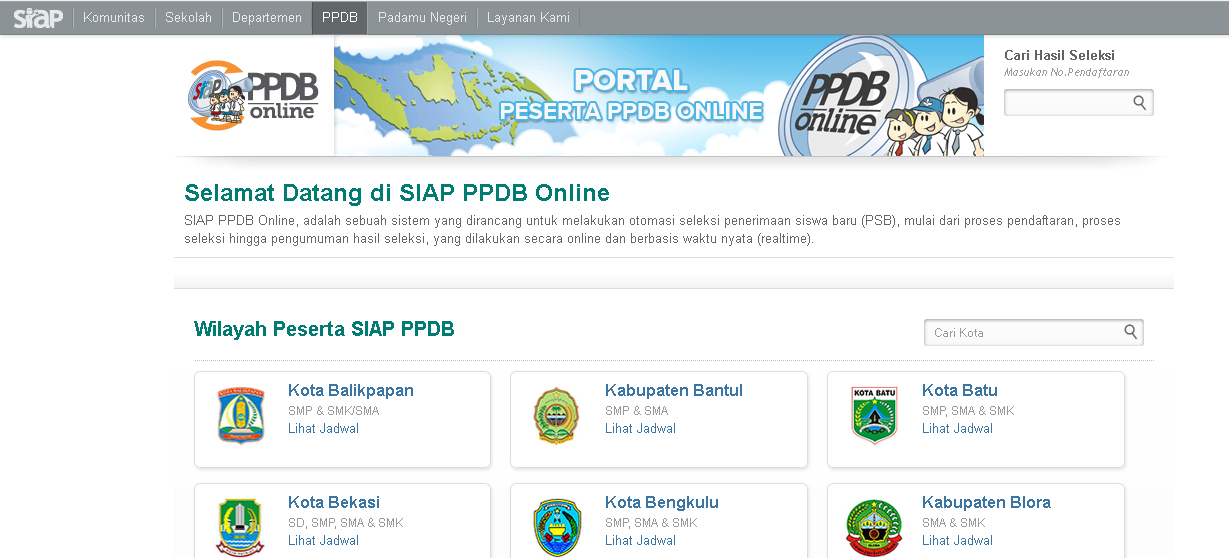 PPDB Pendaftaran Siswa Online SMP/ SMA - Artikel Pendidikan