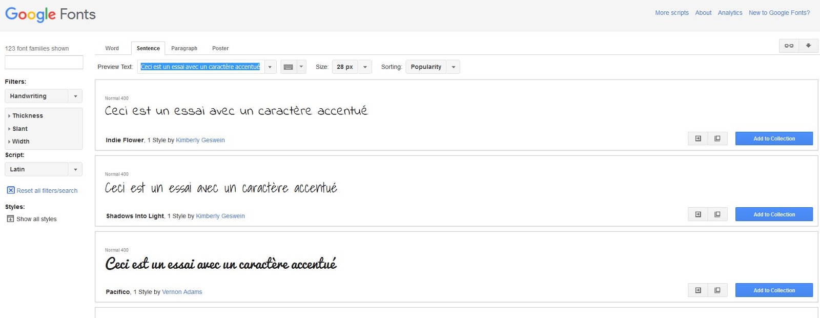 Chercher des polices de caractère: Google Fonts - Outils numériques et ...