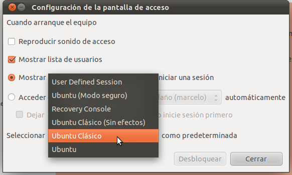 Computación para Todos: Cambiar de UNITY DESKTOP a GNOME DESKTOP en UBUNTU