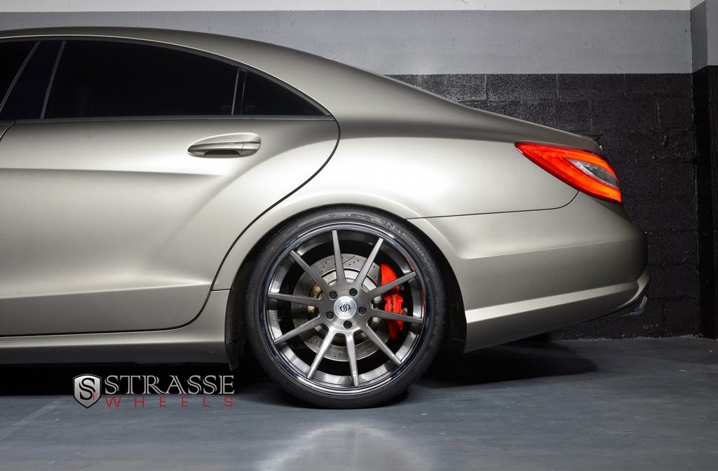 Pick of the Day: Mercedes-Benz CLS63 AMG on Strasse forged wheels ...