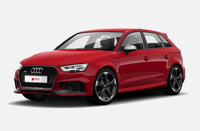 Audi RS 3 (2017 à 2020) - Couleurs et code peinture