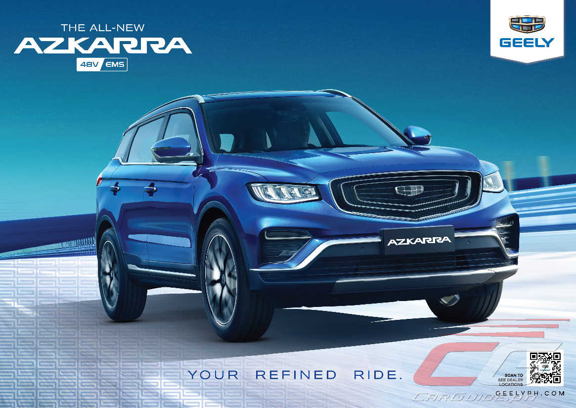 These are the Full Specs, Brochure of the 2020 Geely Azkarra | CarGuide.PH | Philippine Car News ...