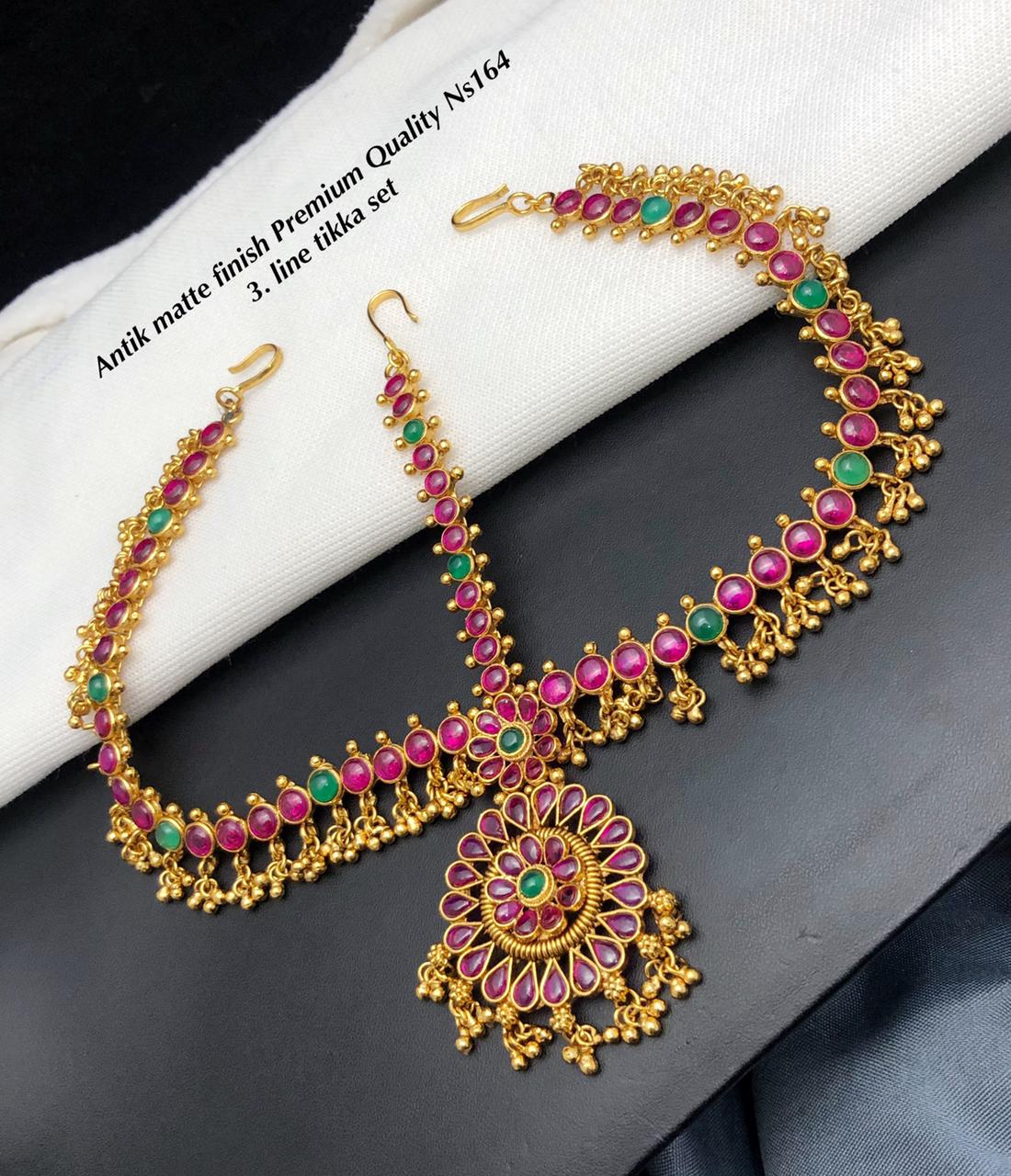 Head Accessories Set New Collection - Indian Jewelry Designs
