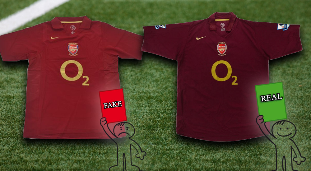 How To Spot Current & Classic Fake Football Kits | Detailed Guide ...