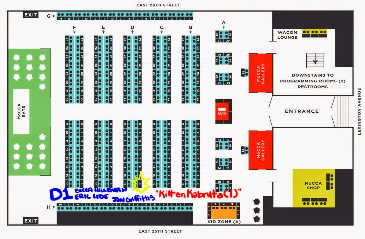 MoCCA-Fest 2014 Convention Recap