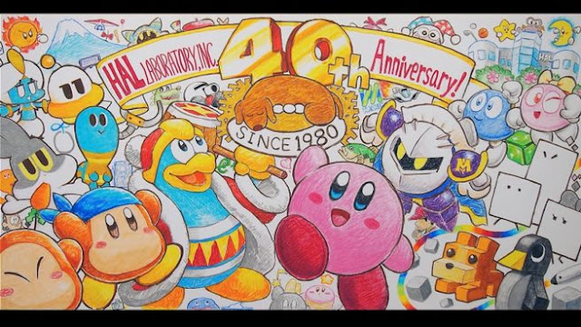 HAL Laboratory comemora seus 40 anos, compartilha arte especial e mais ...