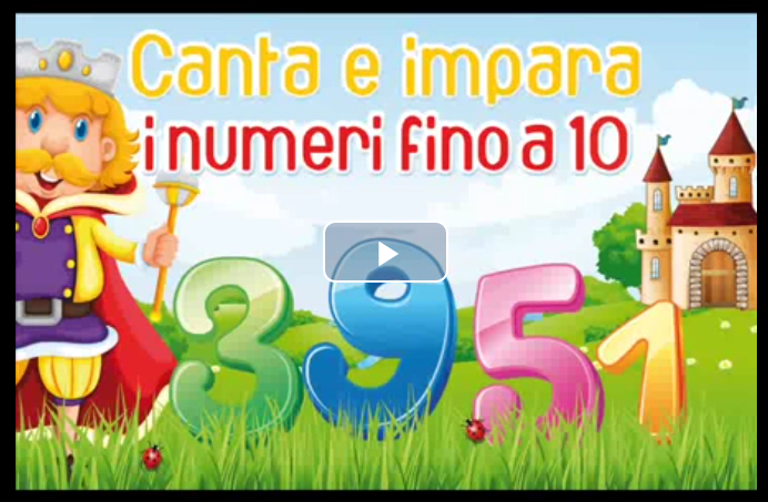 L'allegra bottega: Impariamo i numeri...AL CASTELLO DEL RE