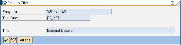 SAP ABAP 4 Tutorial: Simple Tabstrip Control