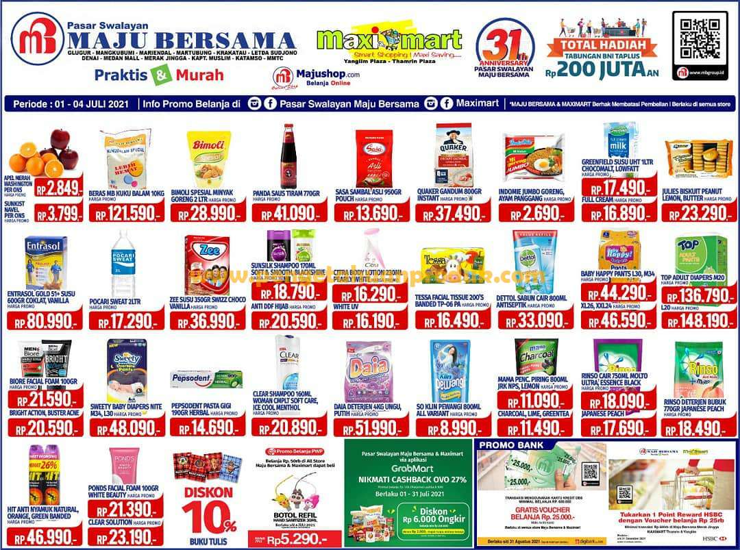 Katalog Promo Maximart Periode 1 - 4 Juli 2021