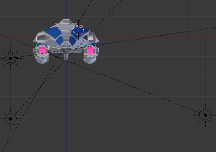 More Work on the Vagabond Spaceship Model