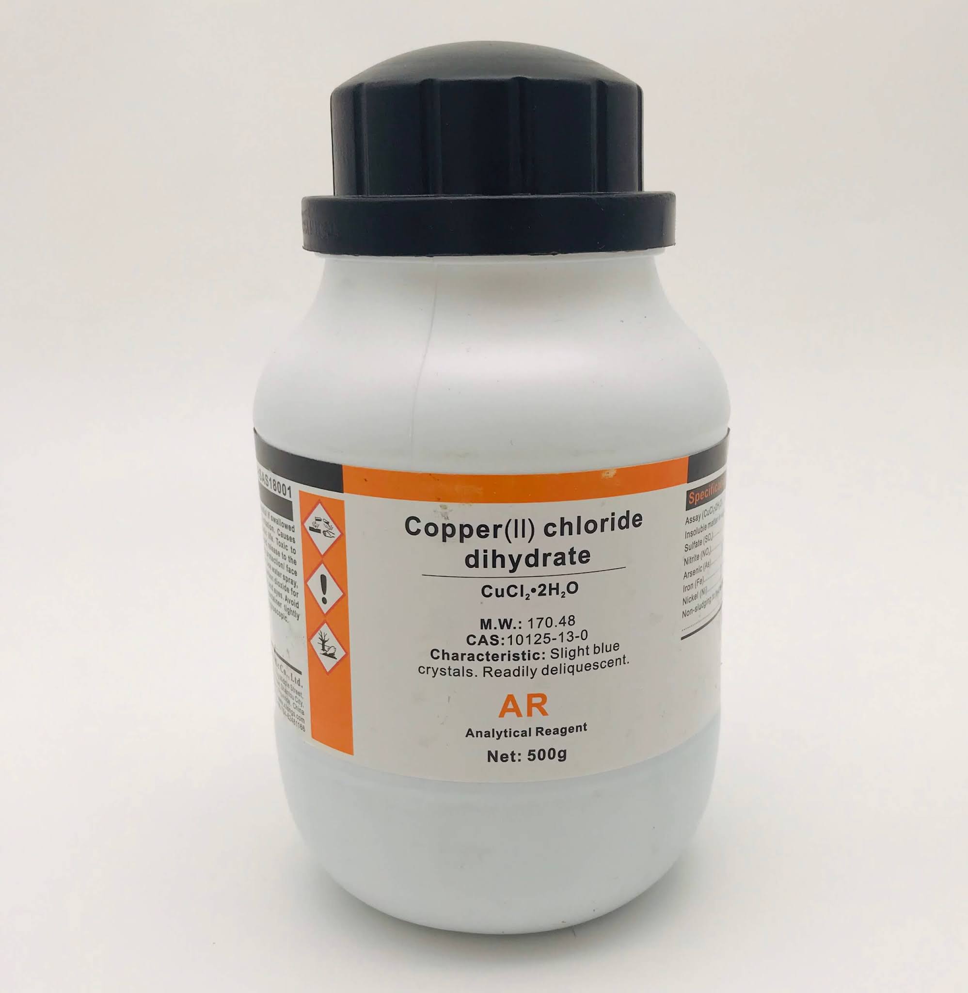 Copper (II) Chloride dihydrate (CuCl2.2H2O AR, Xilong)