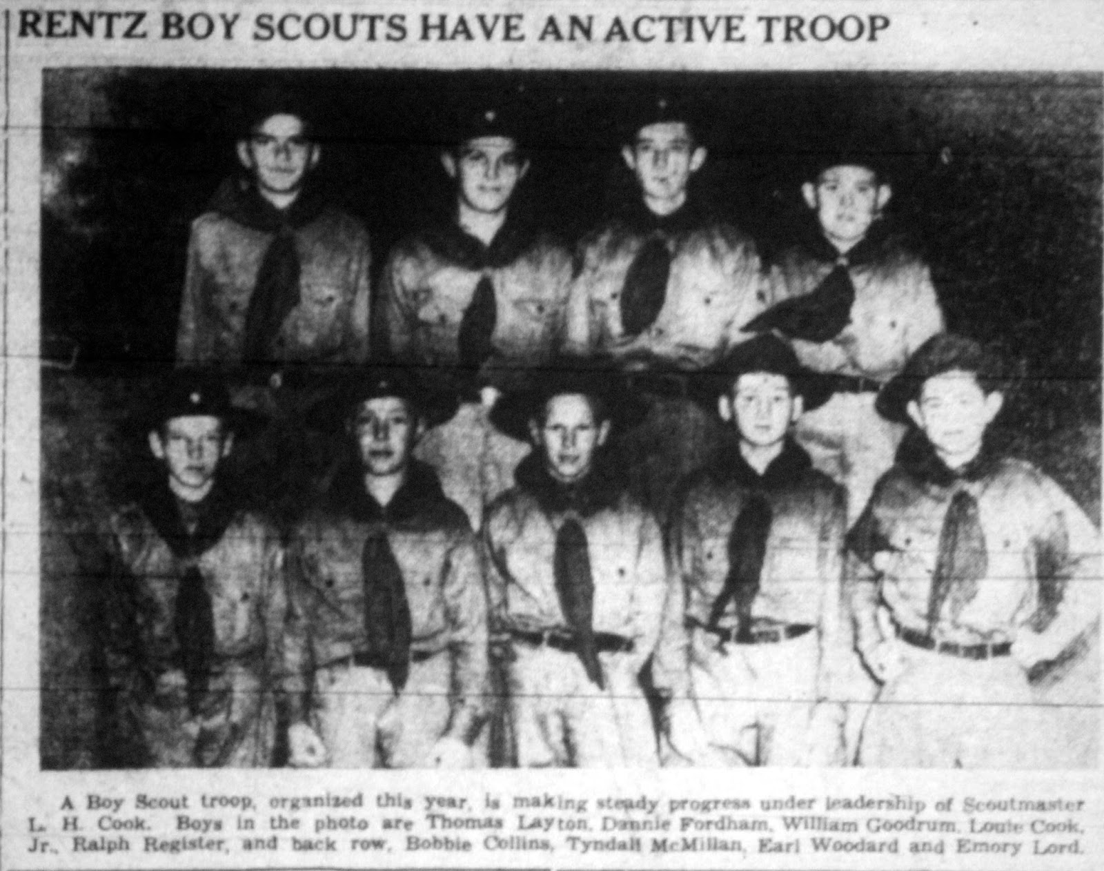 Dirt Roads, Country Churches and Small Towns: A History of Rentz, Georgia