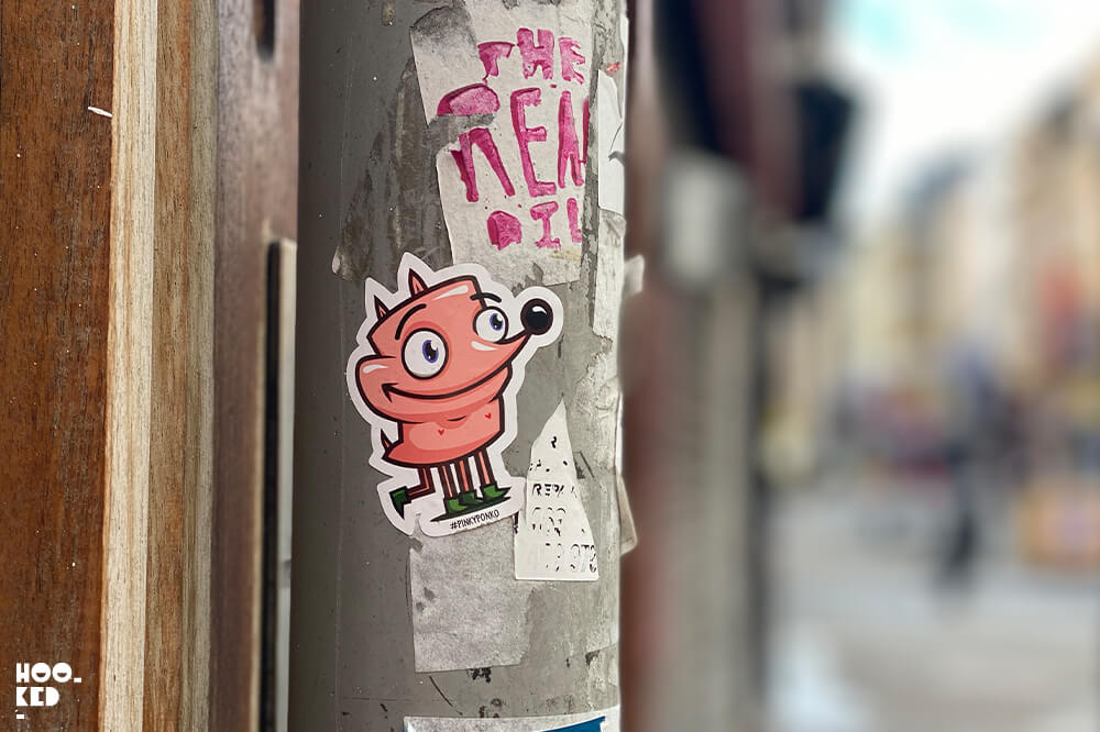 Stick it up: Shoreditch Street Art Stickers Edition 10 | Hookedblog ...