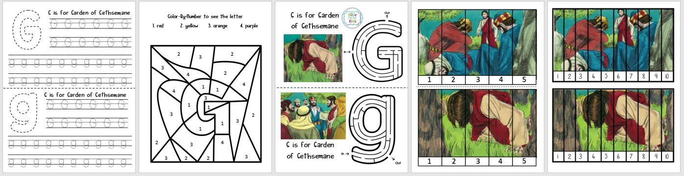 The Garden of Gethsemane | Bible Fun For Kids