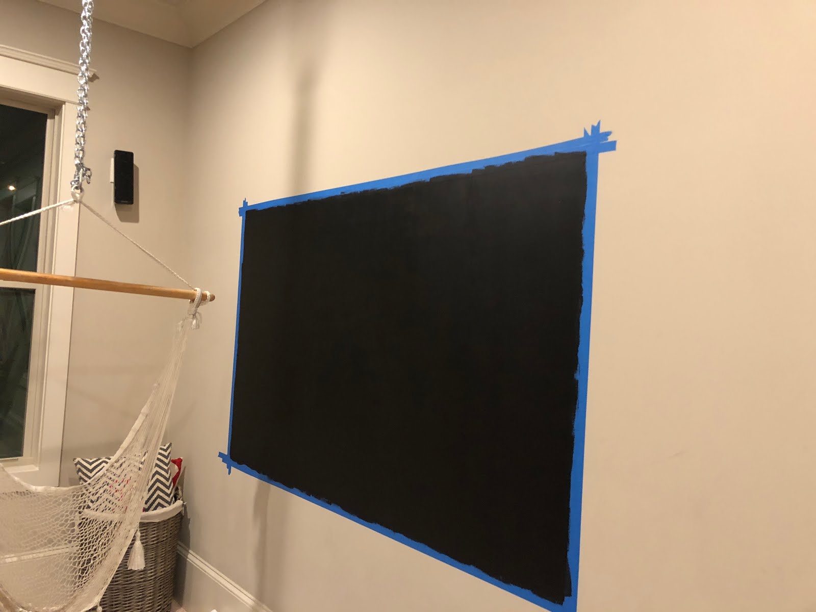 Magnolia Mamas : DIY Chalkboard Wall {Tutorial}